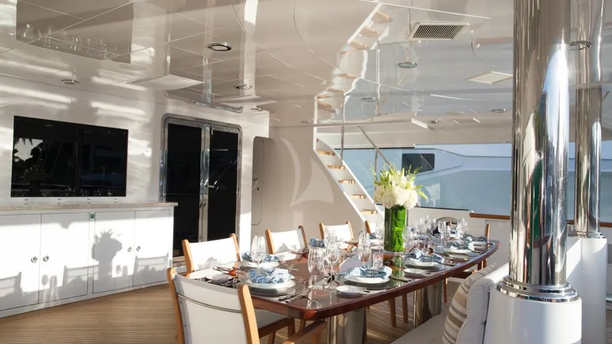 REBEL yacht for charter (Trinity Yachts, 48m, 2005)